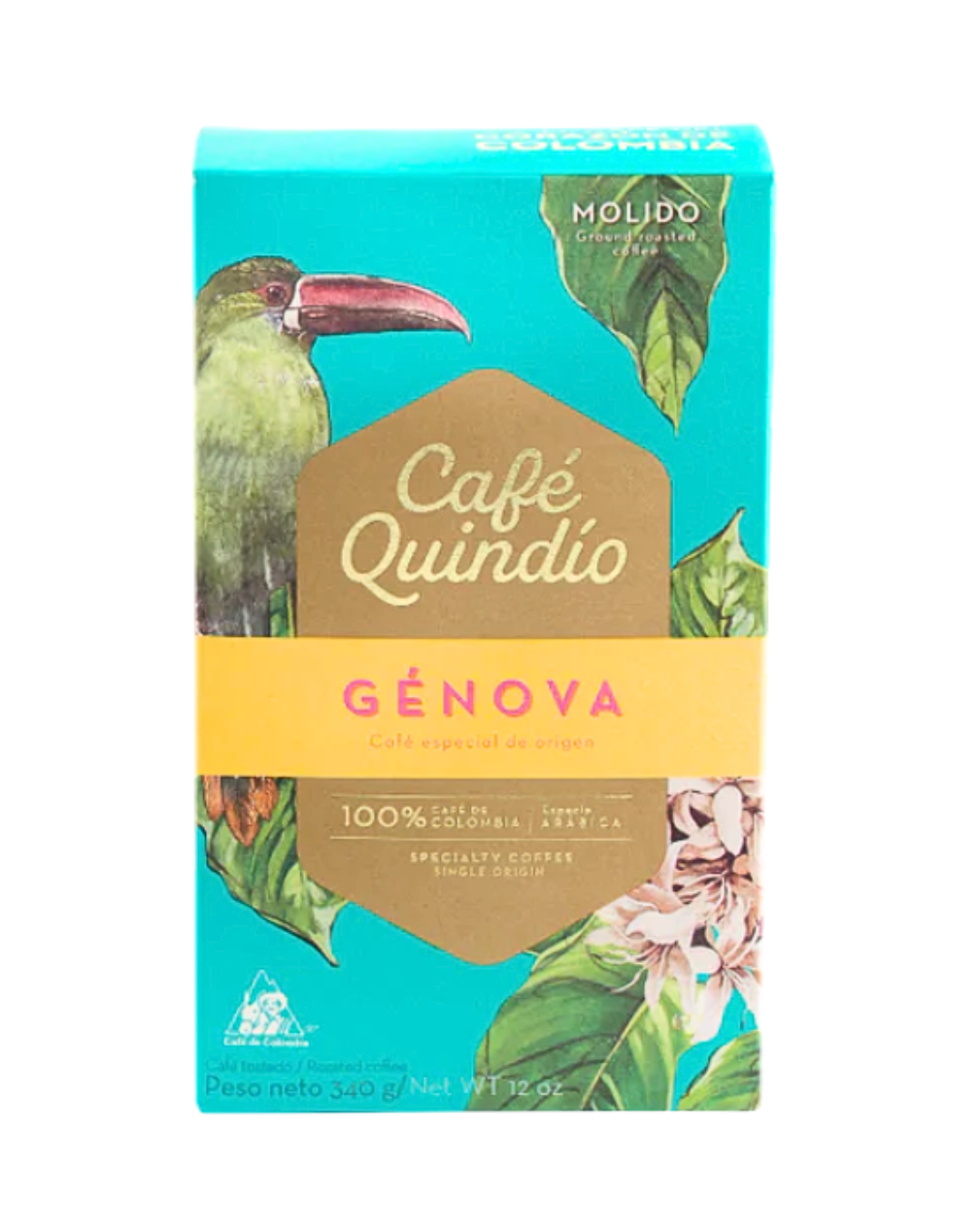 CAFÉ QUINDIO GENOVA 340 g – MAS VENDING