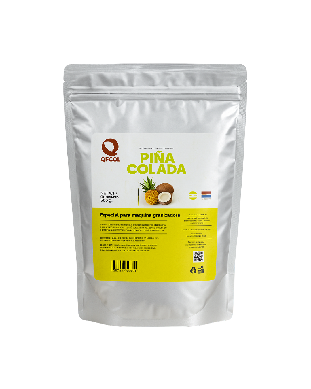 BASE COCTEL PIÑA COLADA 900g – MAS VENDING